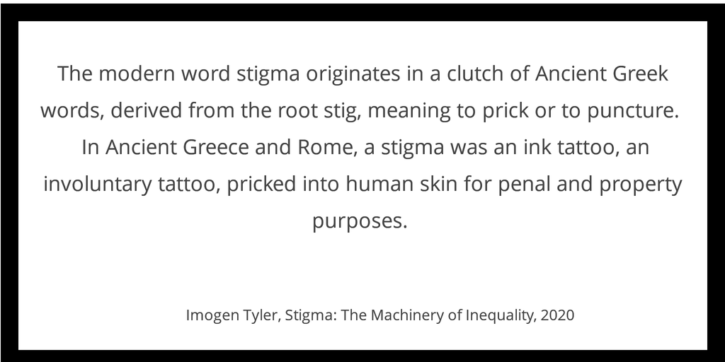 The ancient penal history of stigma – Professor Imogen Tyler